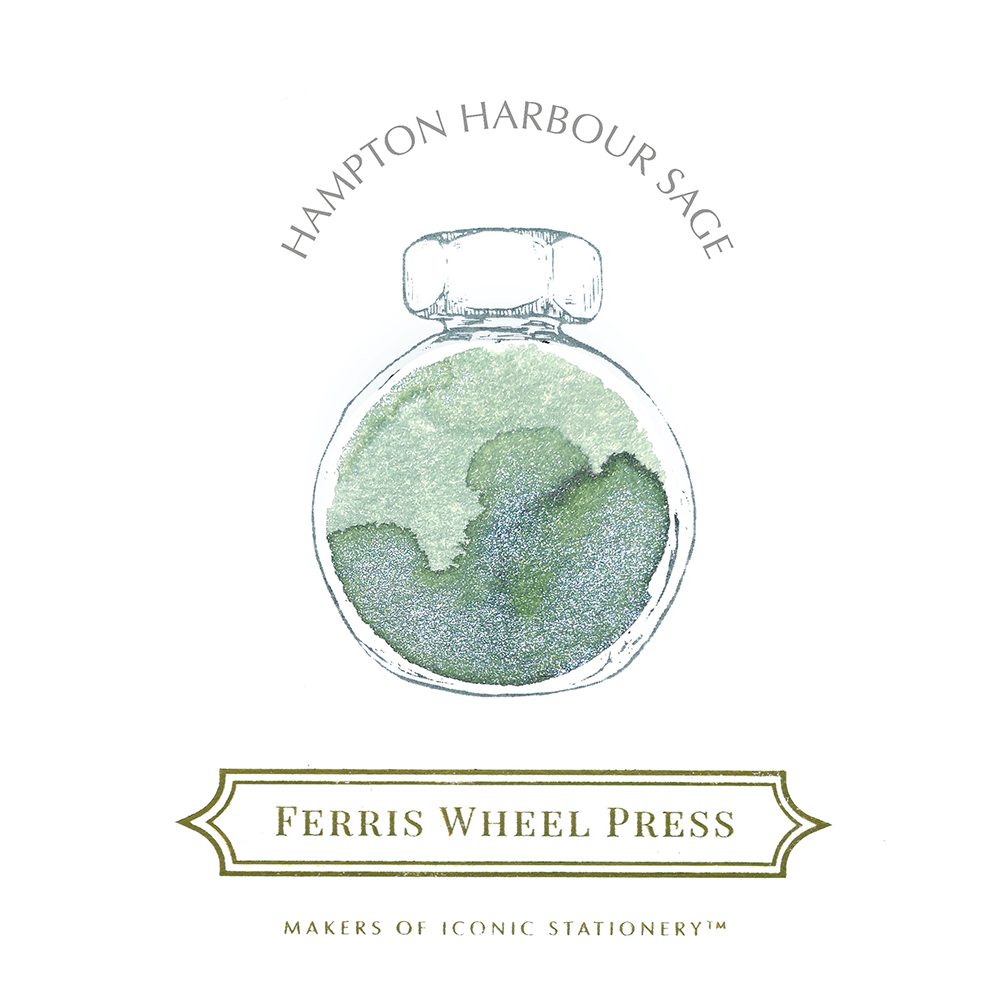 Hampton Harbour sage, ink 38ml * Ferris Wheel Press - Ferris Wheel ...