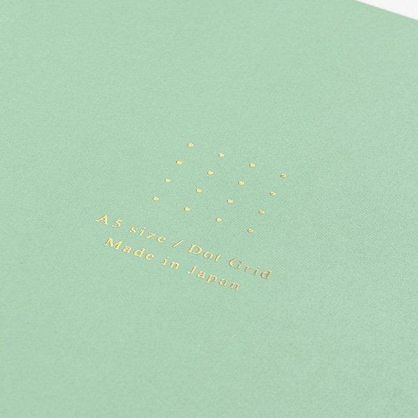 Green, Midori Notebook Color Dot * Midori