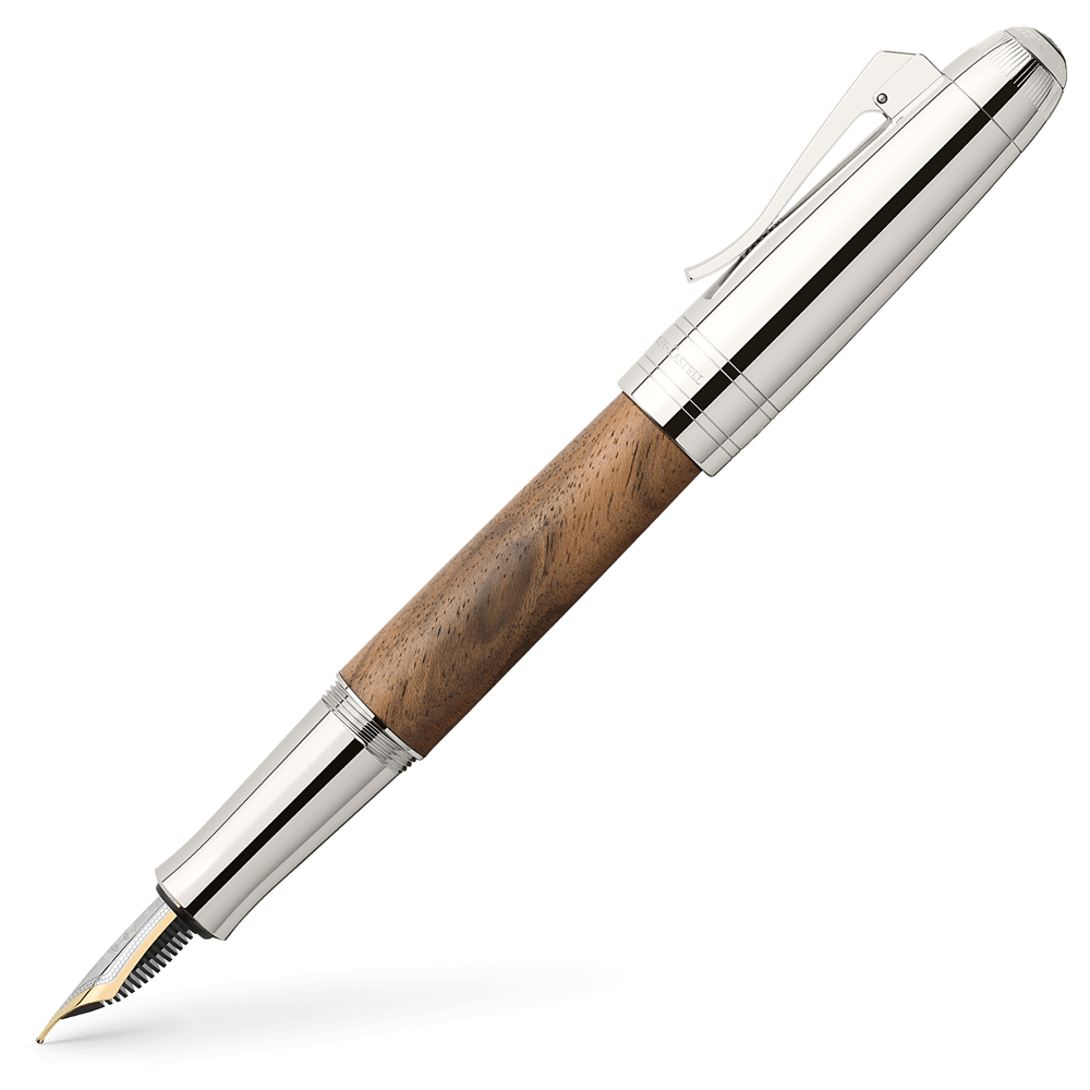 Magnum Caucasian Walnut fountain pen * Graf von Faber-Castell - Graf ...
