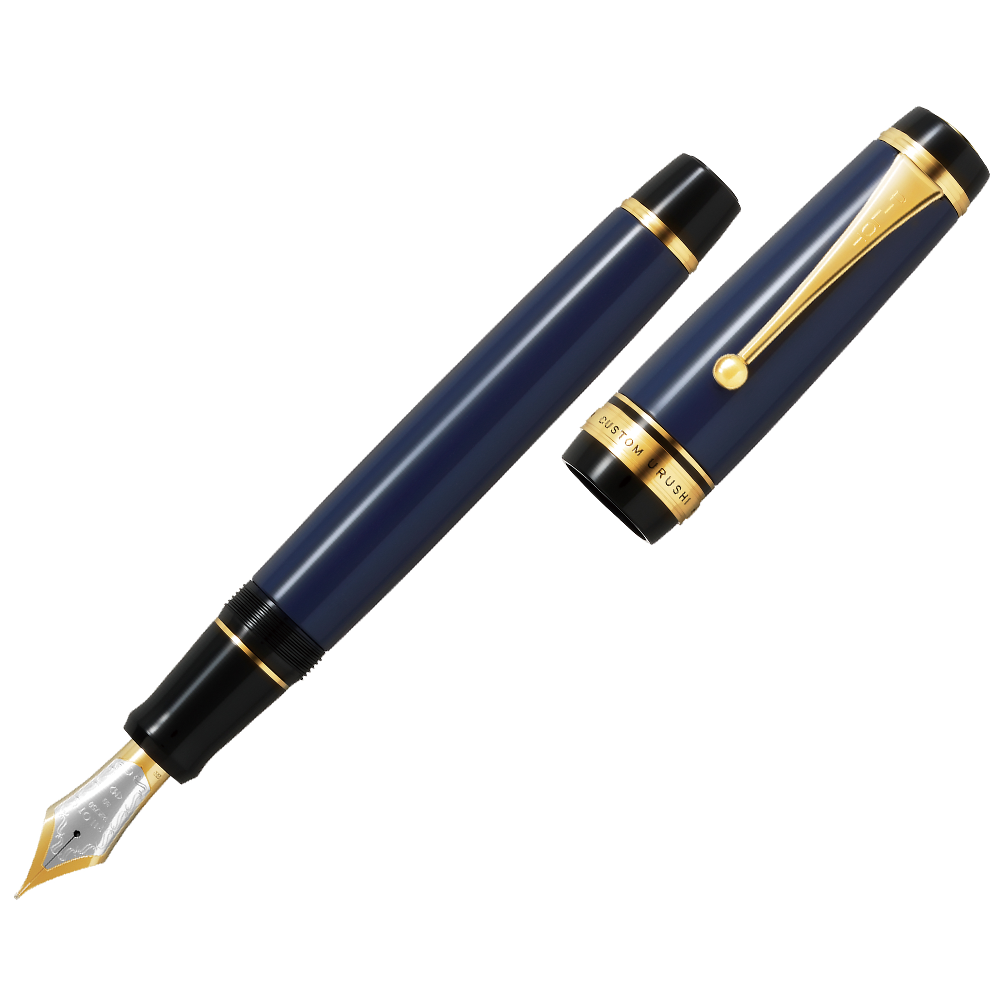 Custom Urushi Prussian Blue fountain pen * Pilot/Namiki - Pilot ...