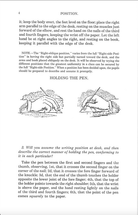 6. Spencerian Penmanship, theory book * Mott media