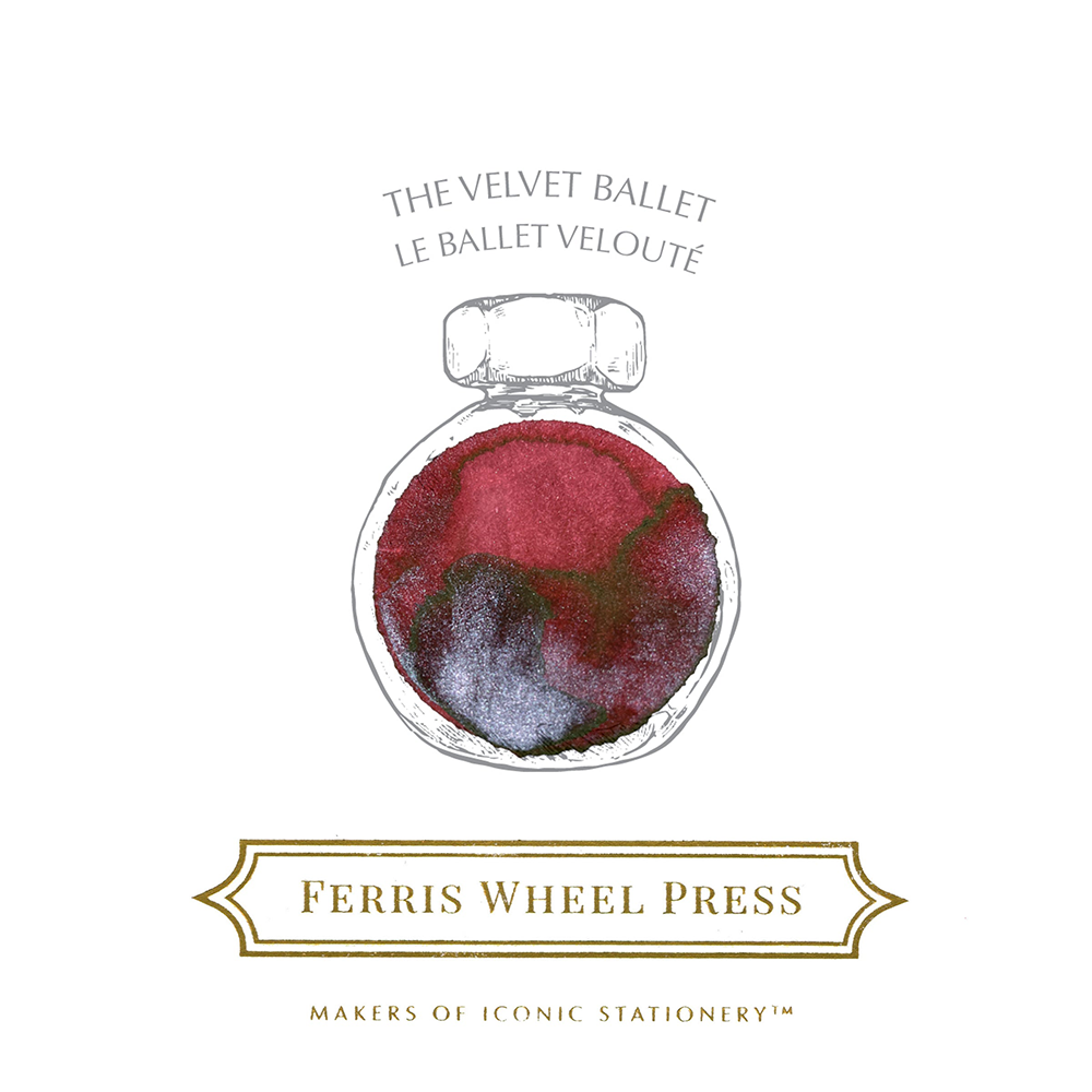 The Velvet Ballet, ink 38ml * Ferris Wheel Press - Ferris Wheel Press ...