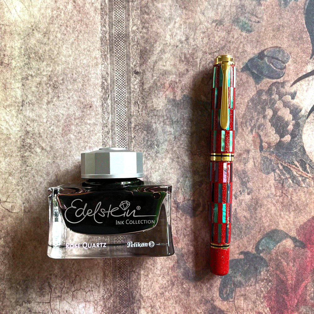 Souverän M1000 Raden Red Infinity limited edition * Pelikan Maki-e