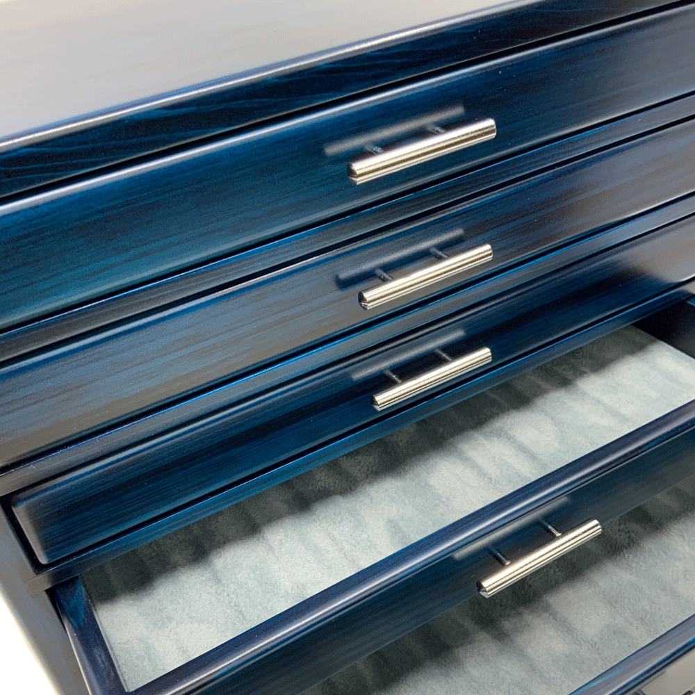 BL151 Hinoki Blue Pen box 60 pens * Toyooka Craft - Toyooka Craft ...