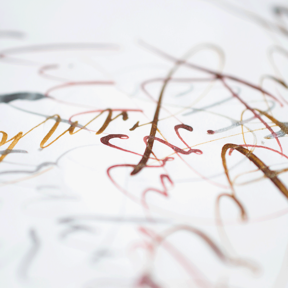 Sun, calligraphy ink set * TAG