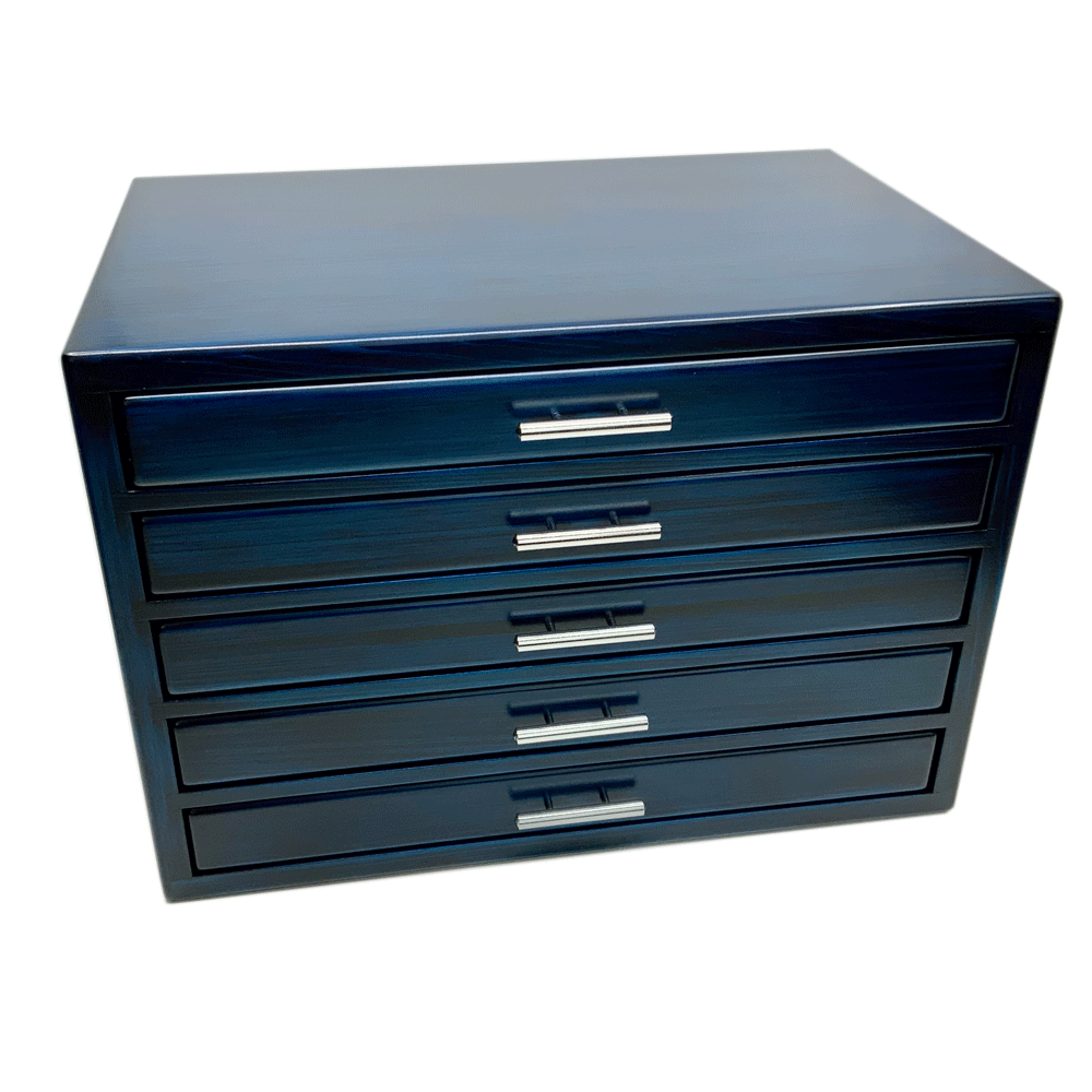 BL151 Hinoki Blue Pen box 60 pens * Toyooka Craft - Toyooka Craft ...