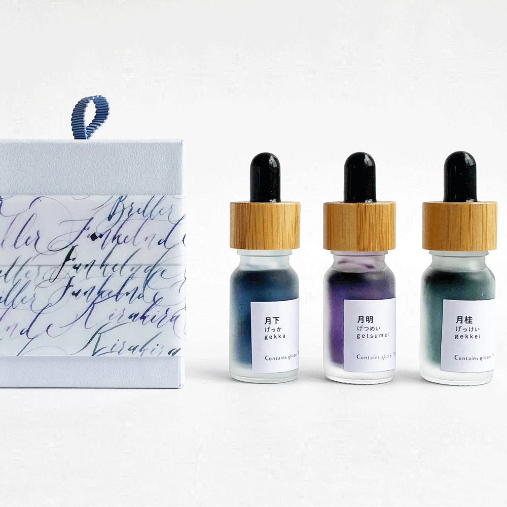 Moon, calligraphy ink set * TAG