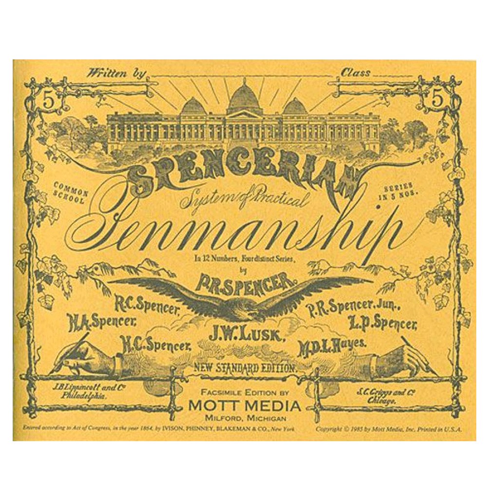 5. Spencerian Penmanship, oefenschrift 5 * Mott media