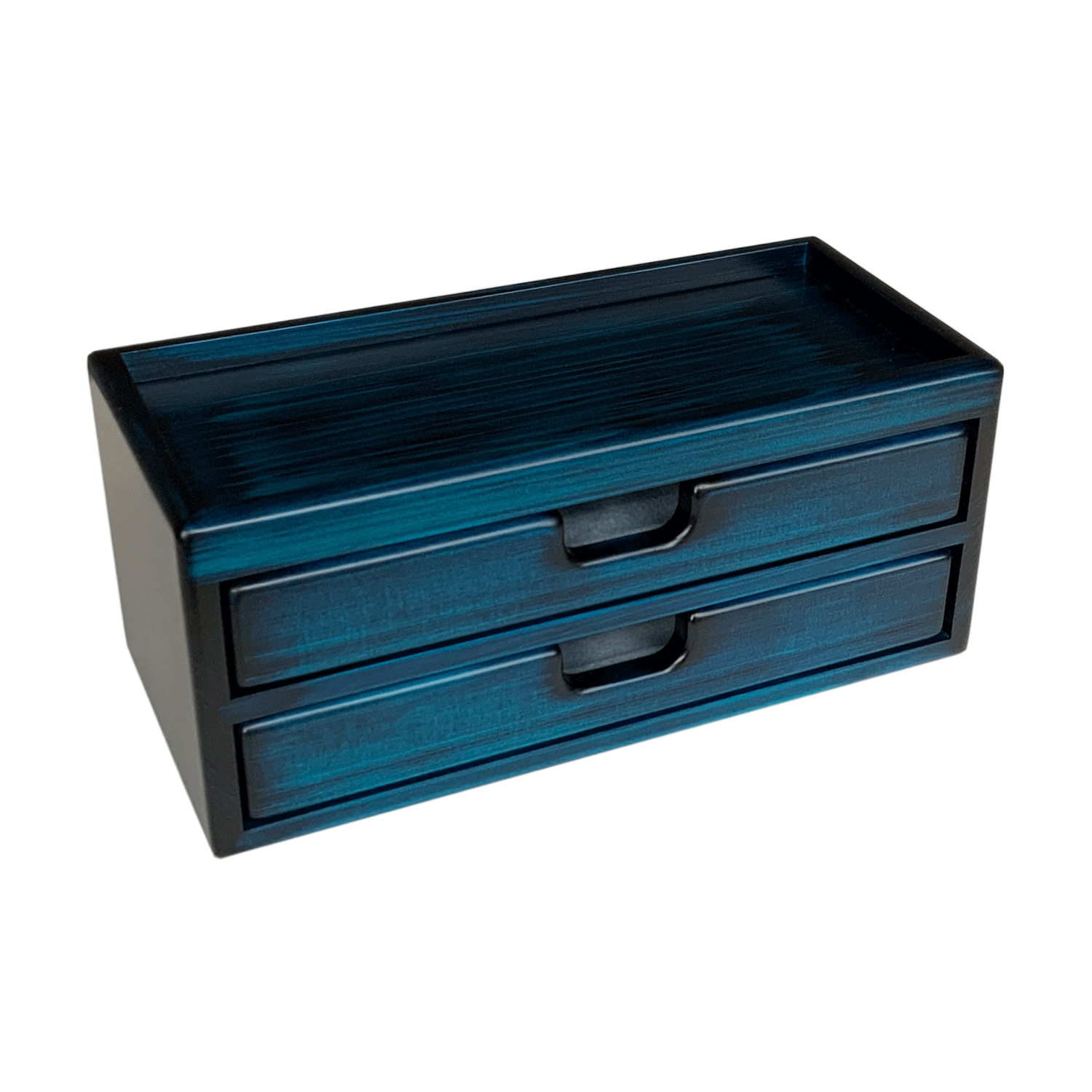 BL104 Hinoki Blue Pen box for 8 pens * Toyooka Craft